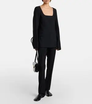 Calvin Klein Vela Leather Loafers - Black