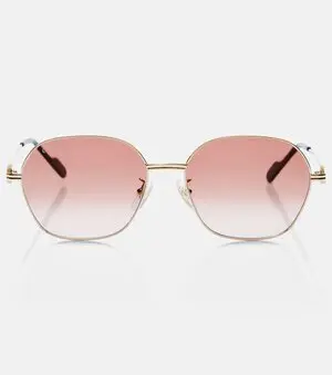 Cartier Signature C Oval Sunglasses - Gold