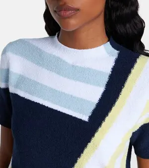 Loewe Intarsia Cotton-blend Bouclé Sweater