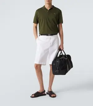 Prada Leather Sandals - Brown
