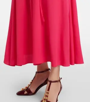 JOSEPH Elba Crêpe Maxi Skirt