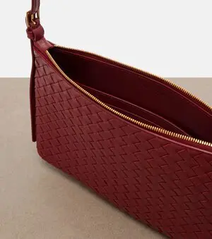 Bottega Veneta Intrecciato Leather Crossbody Bag