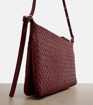 Bottega Veneta Intrecciato Leather Crossbody Bag