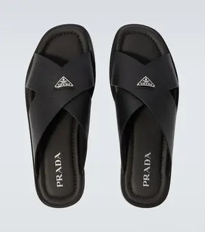Prada Leather Sandals