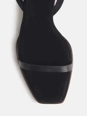 REFORMATION Lina Wedge Sandal Leather