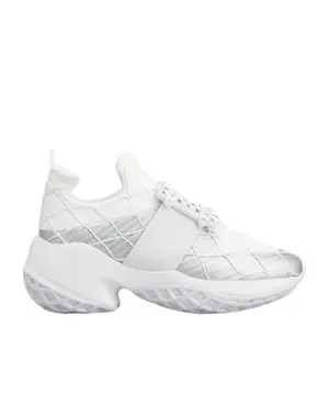 ROGER VIVIER Embellished Round Toe Sneakers