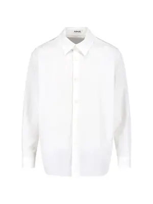 Auralee Garment-dyed Shuttle-weather Shirt - No