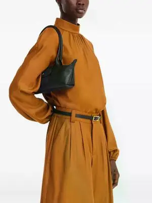 Longchamp Le Pliage Xtra Leather Shoulder Bag - Black