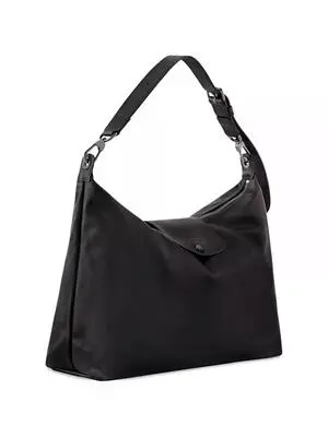 Longchamp Le Pliage Xtra Leather Shoulder Bag - Black