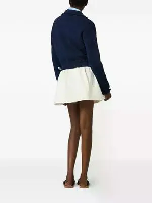 Miu Miu Cotton Crochet Cardigan