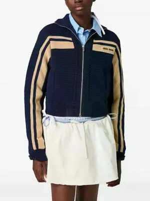 Miu Miu Cotton Crochet Cardigan