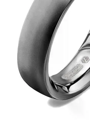 David Yurman Streamline® Band Ring In Titanium
