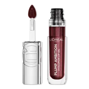 L'OREAL Plump Ambition Hyaluron Lip Oil Shimmer - Ruby Lights
