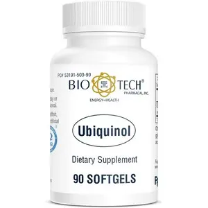 BIO-TECH PHARMACAL Ubiquinol 90 Capsules - One-color