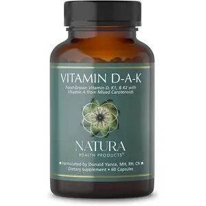 NATURA HEALTH PRODUCTS Vitamin D-a-k 60 Capsules - One-color