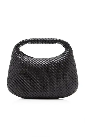 Bottega Veneta Veneta Intrecciato Leather Hobo Bag