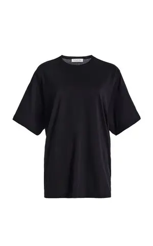 THE FRANKIE SHOP Harper Cotton T-shirt - Black