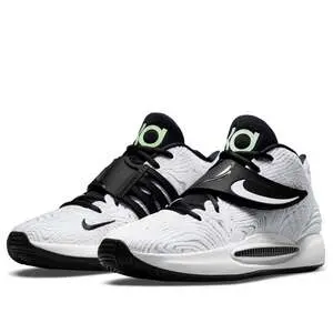 Nike Kd 14 Tb Mid Top Sneakers - White/black
