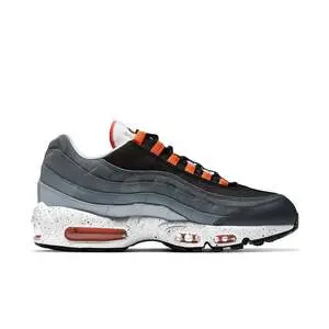 Nike Max 95 Speckled Athletic Sneakers - Black