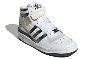 Adidas Forum Mid Sneakers - Cloud White/off White/core Black