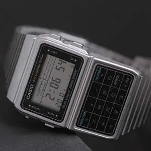 Casio Quartz Analog-digital Watch - Silver