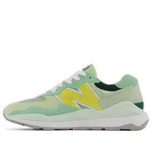 NEW BALANCE Staud X 57/40 Athletic Sneakers - Green