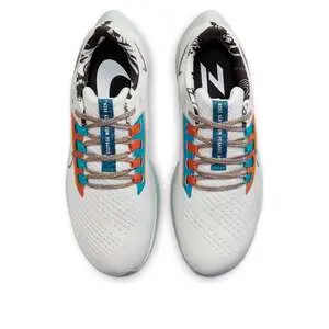 Nike Zoom Pegasus 38 "made From Sport" Athletic Sneakers - White/black/brown