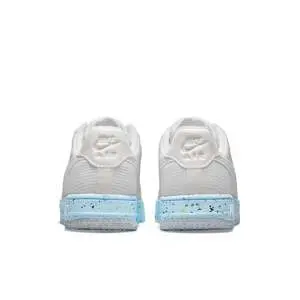 Nike Force 1 Crater Flyknit Sneakers - White/blue