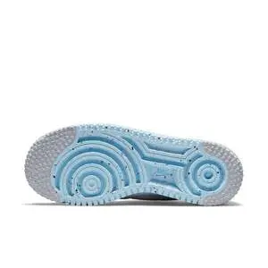 Nike Force 1 Crater Flyknit Sneakers - White/blue