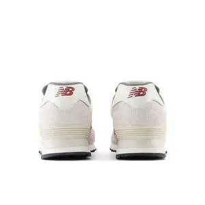 NEW BALANCE 574 Sneakers - White/red