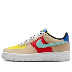Nike Force 1 Low Multi-color Sneakers - Multi-color/white