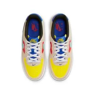 Nike Force 1 Low Multi-color Sneakers - Multi-color/white