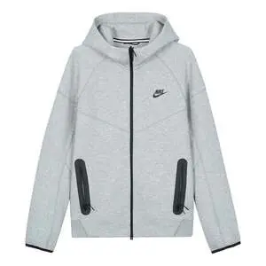 Nike Tech Fleece Hooded Jacket - Grey