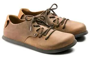 BIRKENSTOCK Montana Series Cowhide Casual Shoes - Brown