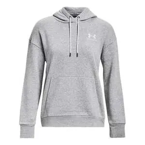 Under Armour Essential Fleece Hoodie - Grey/white