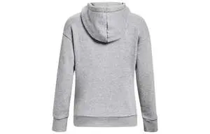 Under Armour Essential Fleece Hoodie - Grey/white