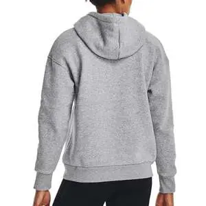 Under Armour Essential Fleece Hoodie - Grey/white