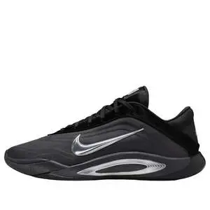 Nike A'one "black Metallic Silver" Sneakers - Black/metallic Silver