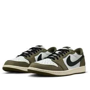 JORDAN 1 Low Og "medium Olive - Medium Olive/black/summit White