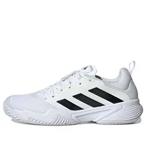 Adidas Barricade Tennis Shoes - Cloud White/core Black/matte Silver
