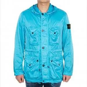 Stone Island Logo Patch Hooded Jacket