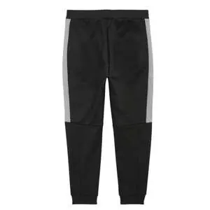 Balenciaga X Puma Fitted Tracksuit Pants 'black Dark Heather Gray