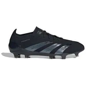 Adidas Predator 24 Elite Low Fg 'base Black Pack' Football Cleats - Core Black/carbon/core Black