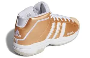 Adidas Pro Model 2g 'gold Medal' Sneakers - Gold/white/gray