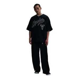 Nike X Kobe Bryant Baseball Jersey - Black/white