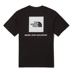The North Face Ss22 Nse Box Logo T-shirt - Black
