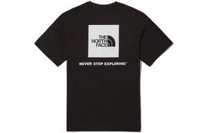The North Face Ss22 Nse Box Logo T-shirt - Black