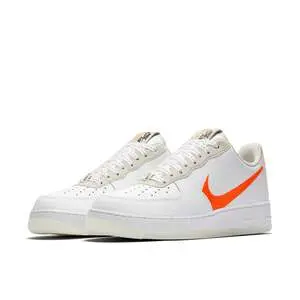Nike Force 1 Low 'orange Swoosh - White/orange