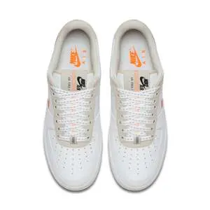 Nike Force 1 Low 'orange Swoosh - White/orange