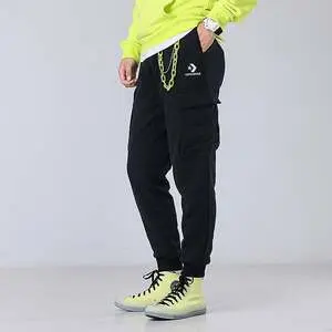 CONVERSE Star Chevron Cargo Pants - Black